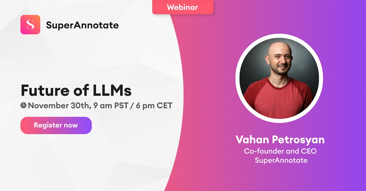 Webinars | SuperAnnotate